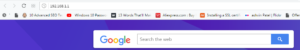 192.168.1.1 Login [Access Default Router Admin, Password]