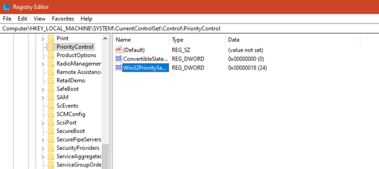 Win32PrioritySeparation: Best Settings to Tweak it - Richannel