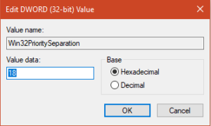 Win32PrioritySeparation: Best Settings to Tweak it - Richannel